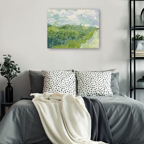 Cuadro decorativo - Canvas -Campos de trigo verde, Auvers (1890) de ...