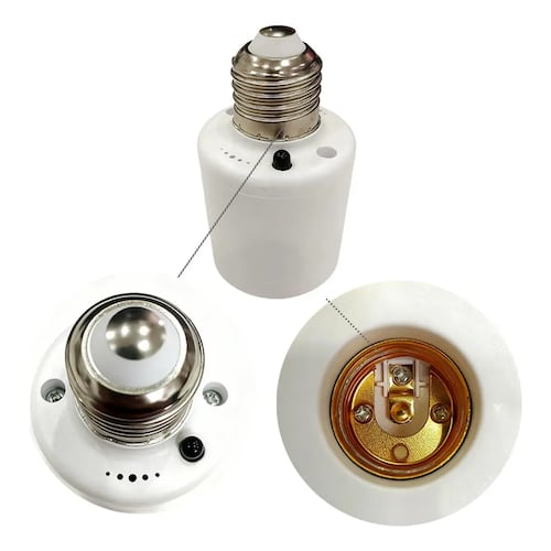 Socket Inteligente Con Control Remoto Para Foco E26/e27 4pcs