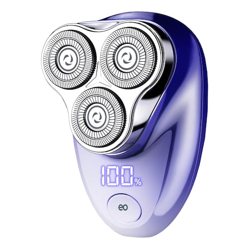 Rasuradora Para Barba Afeitadora Electrica Azul