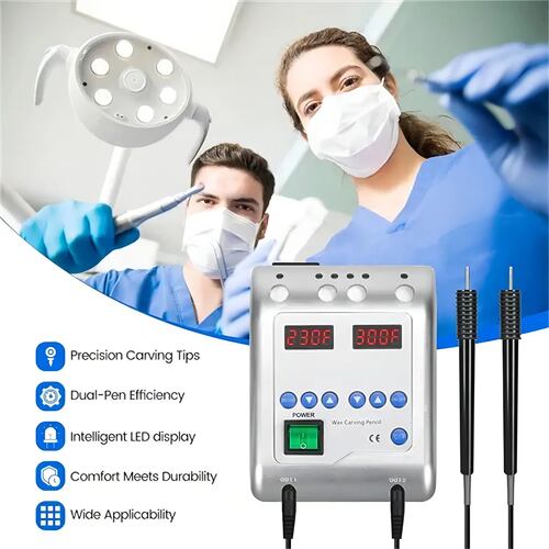 Enceradora Eléctrica de Laboratorio de Dental con 6 Lápices