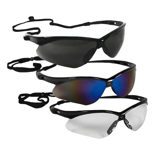 Lentes De Seguridad Protección Uv, Negro Color Negro