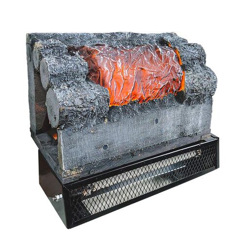 Calefactor eléctrico Mil Luces LEÑO DECORATIVO