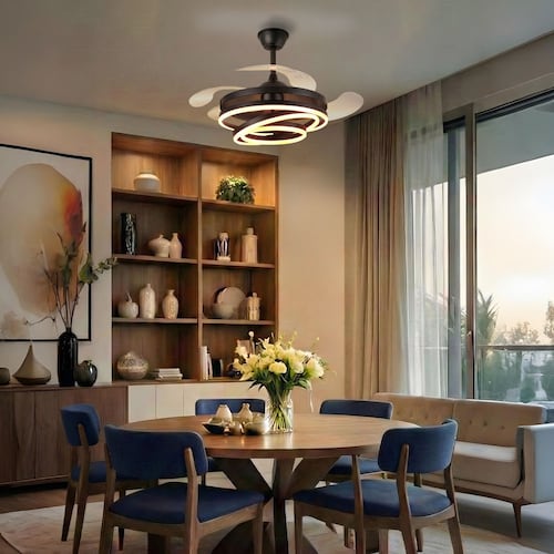 Ventilador de Techo Mil Luces FANTASY BLK