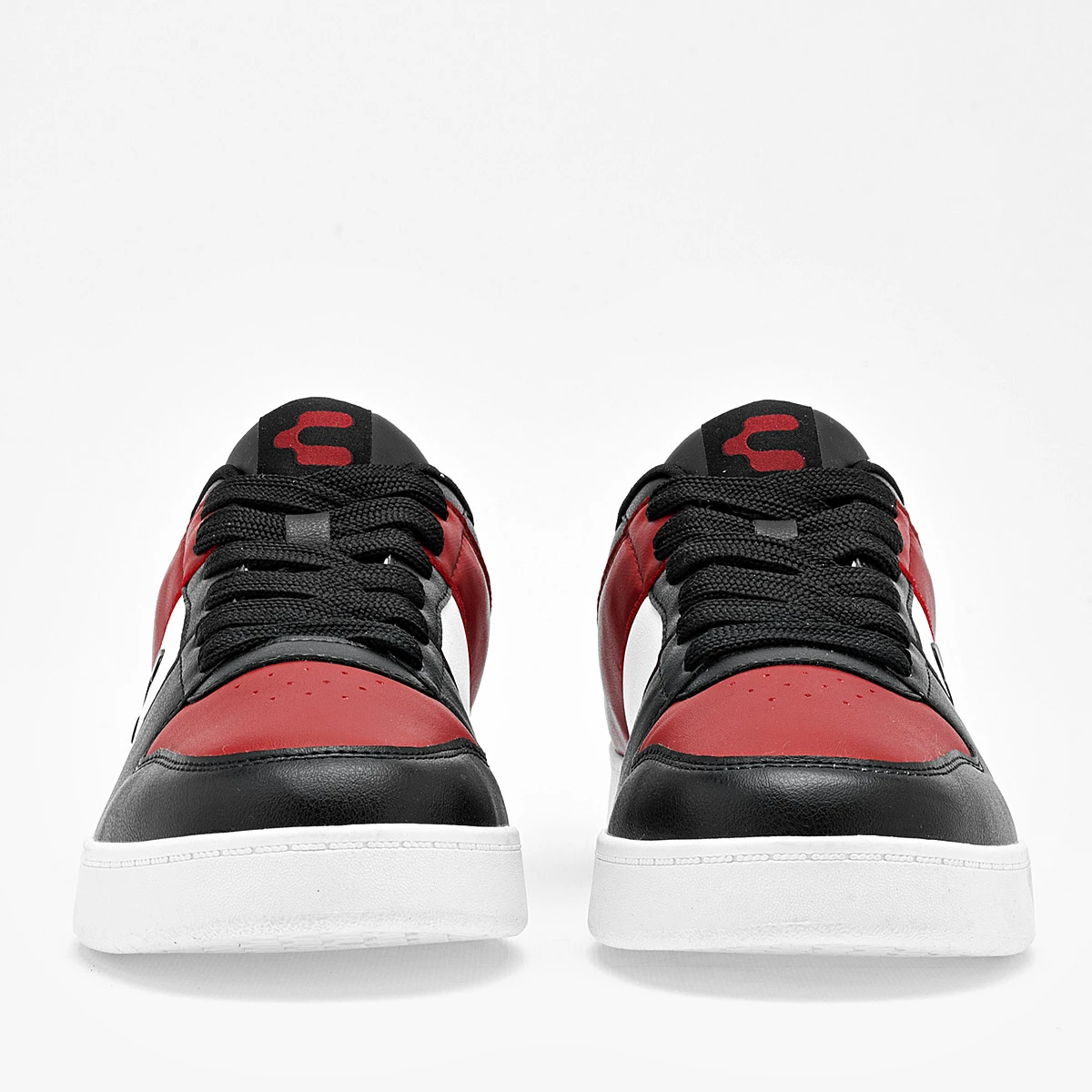 Charly Tenis Urbano Para Hombre Rojo Negro Blanco Cod.139720