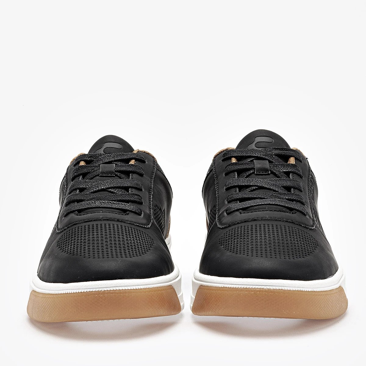 Charly Tenis Urbano Para Hombre Negro Camel Cod.139710