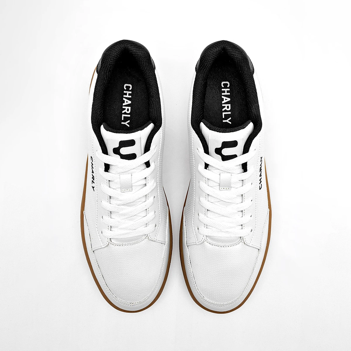 Charly Tenis Urbano Para Hombre Blanco Negro Cod.139702