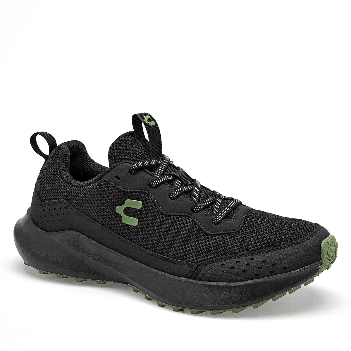 Charly Tenis Deportivo Para Hombre Negro, Running Cod.139708